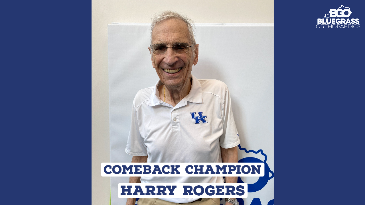 BGO Champion: Harry Rogers | Bluegrass Orthopaedics