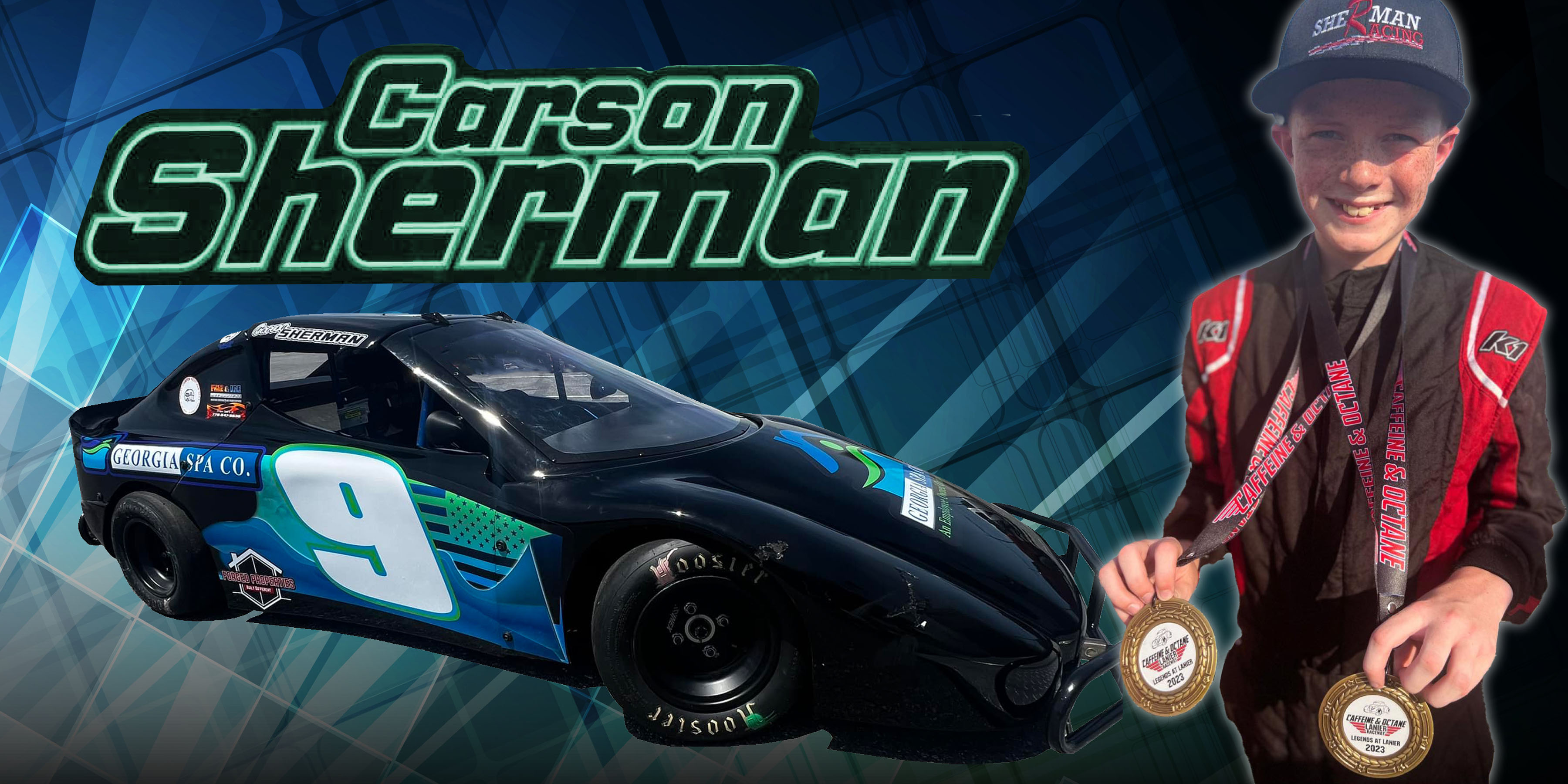 Georgia Spa Sponsors Carson Sherman Racing | Georgia Spa Company