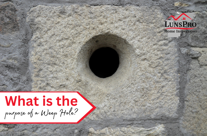 What is the purpose of a Weep Hole? | LunsPro Carolina