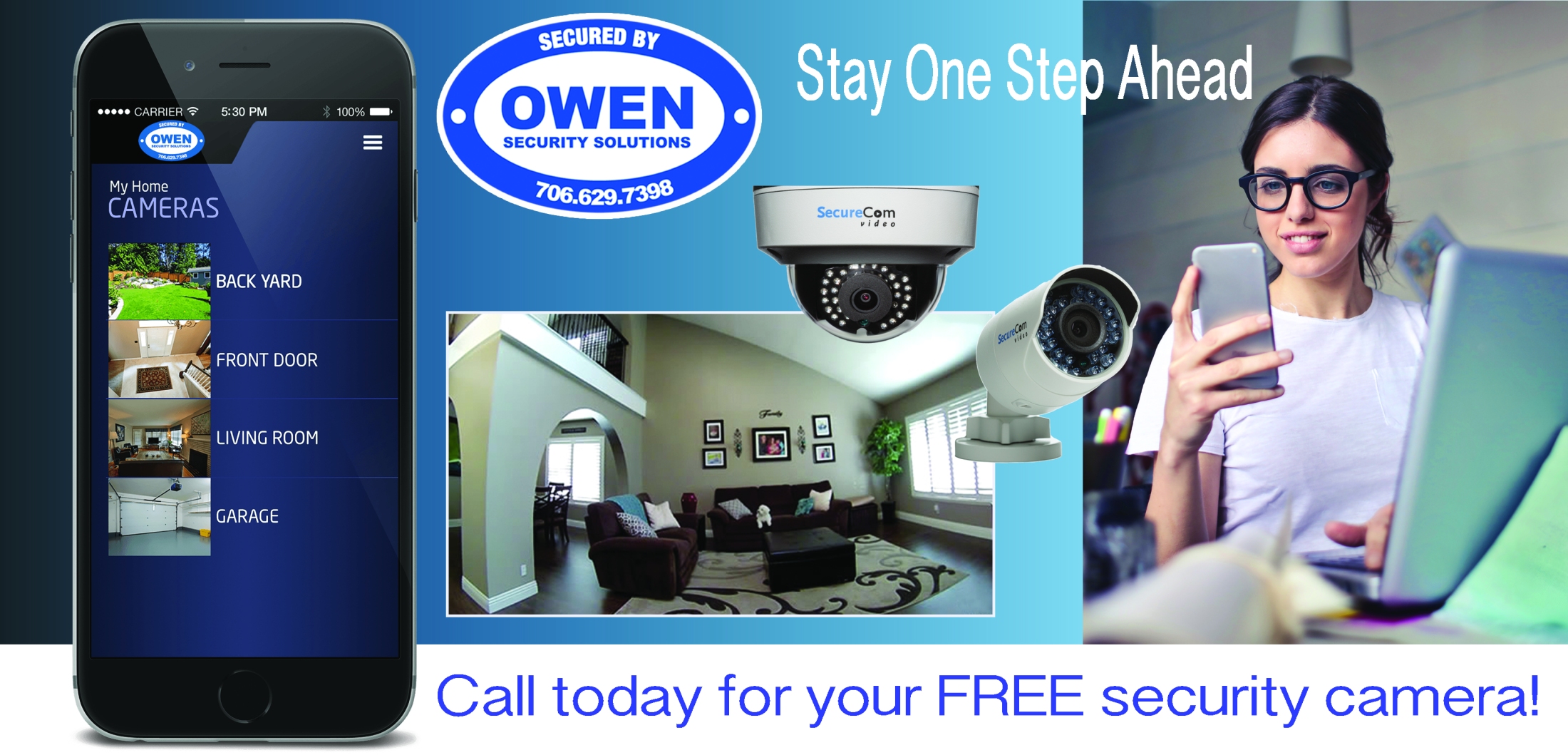 Home Security On the Go | Owen Security