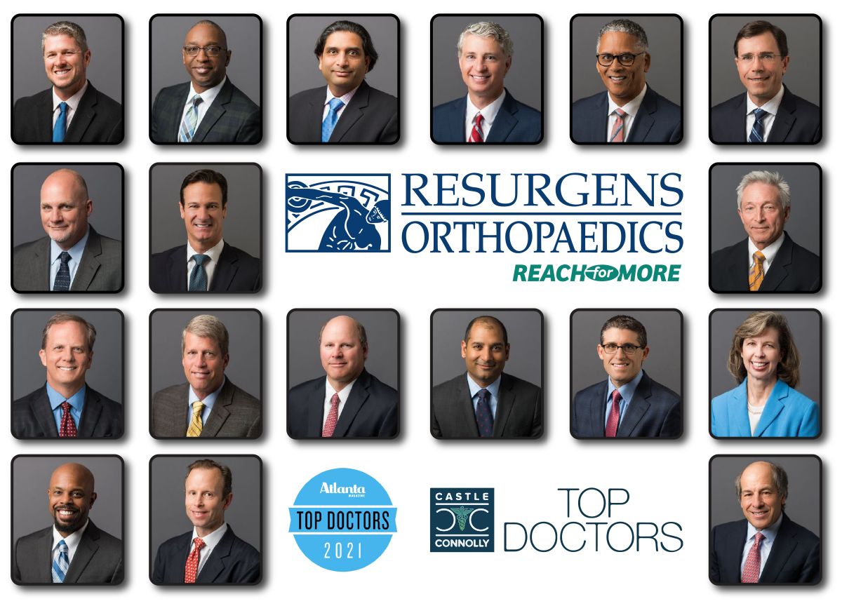 2021 Castle Connoly Top Doctors | Resurgens Orthopaedics