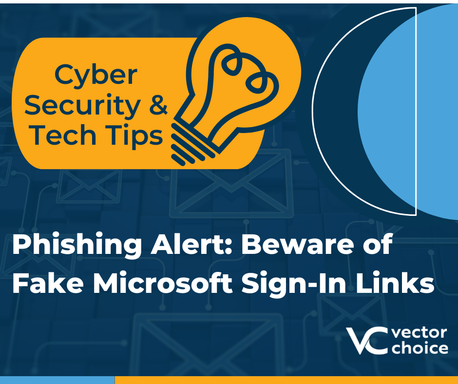 Phishing Alert: Beware of Fake Microsoft Sign-In Links
