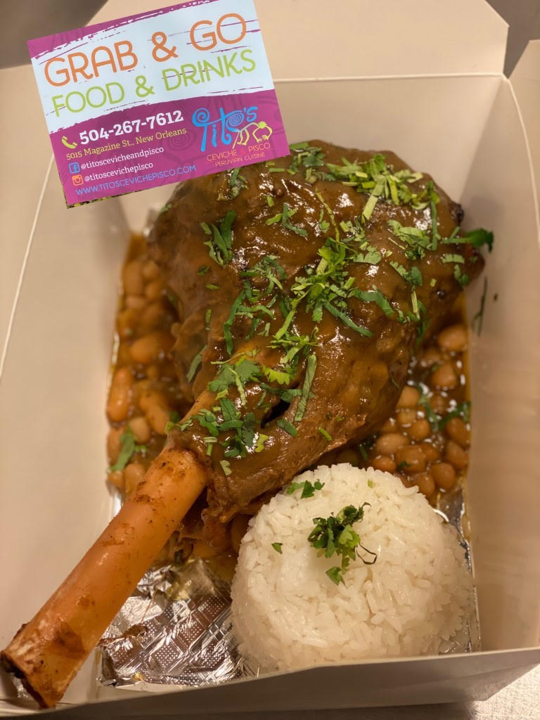 Tito’s Ceviche & Pisco is Open for Grab-and-Go Dining | Where Y'at New ...