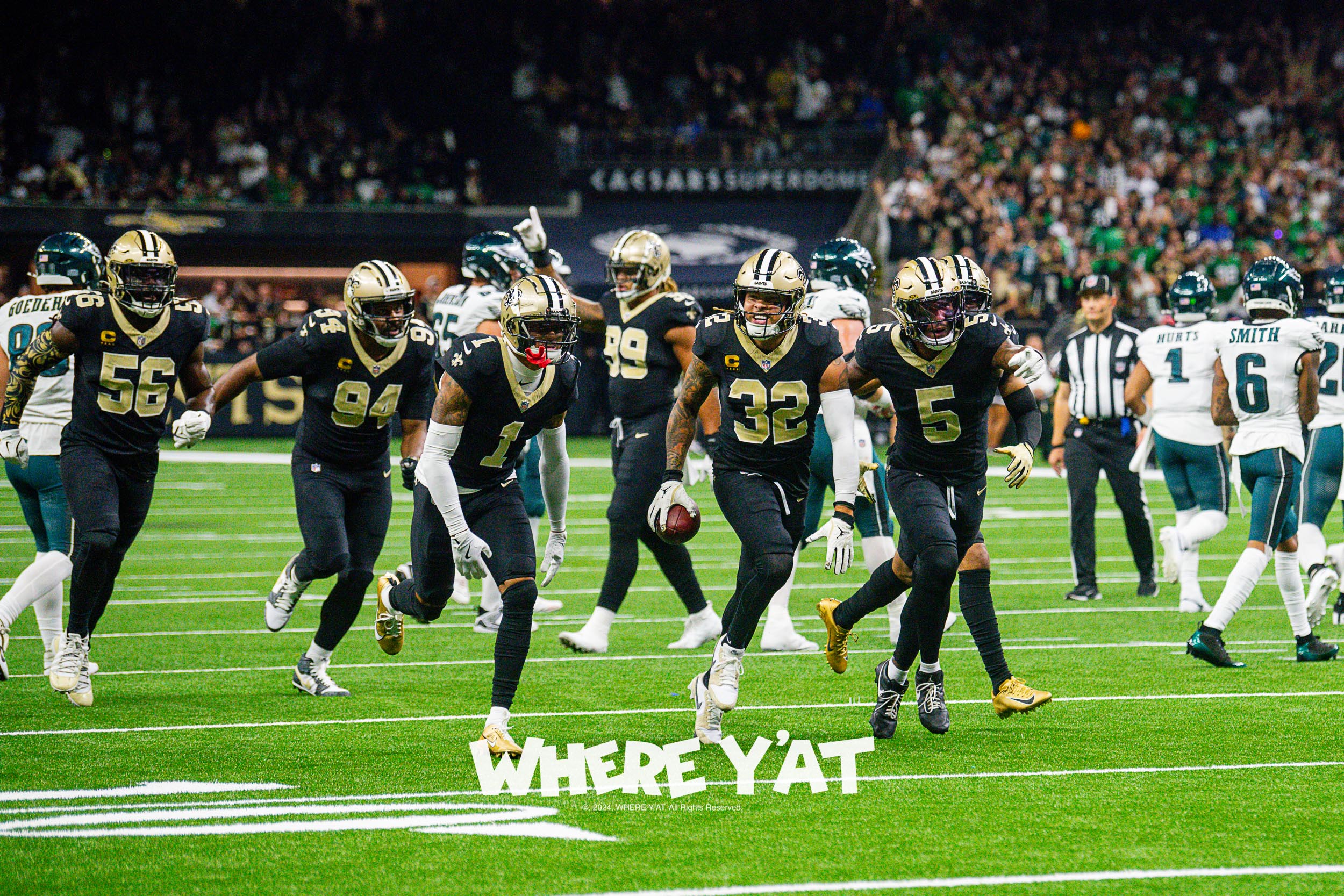 Who Dat Nation Welcomes Philly Fans | Where Y'at New Orleans